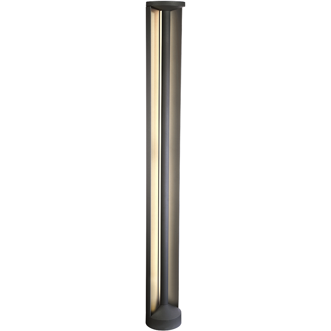 EuroFase 31919-029 LED Bollard 120V 30 watt Graphite Grey Outdoor ...